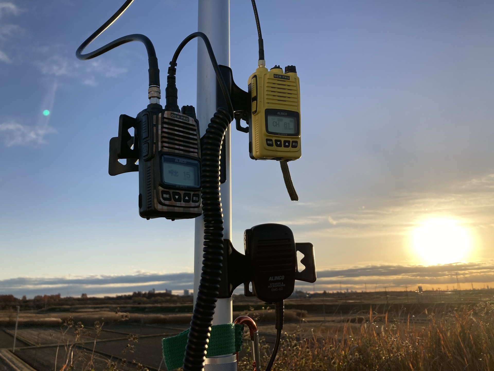 今年最後の運用となりますので冬晴れを期待: 元気をのせて日本の空へ ／さいたまMG585